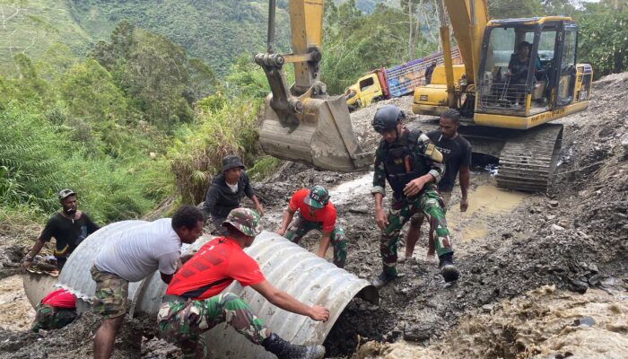 Jalan Lintas Tolikara-Puncak Jaya Jadi Sasaran Karya Bakti ...